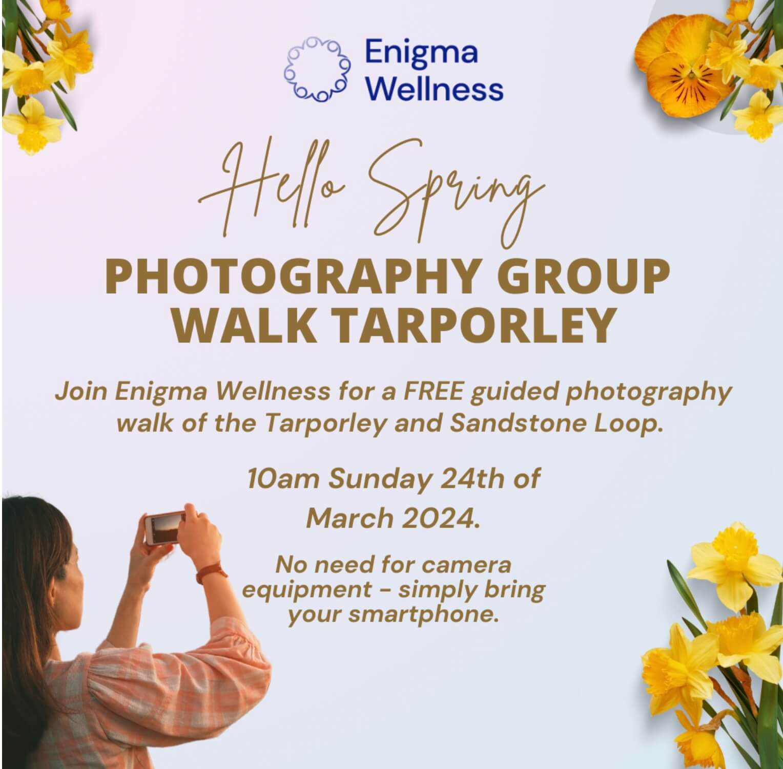 Hello Spring Photography Group Walk Tarporley - Instinct @ 78